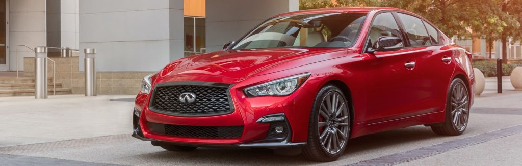 See the 2021 INFINITI Q50 in Madison, WI | Features Review